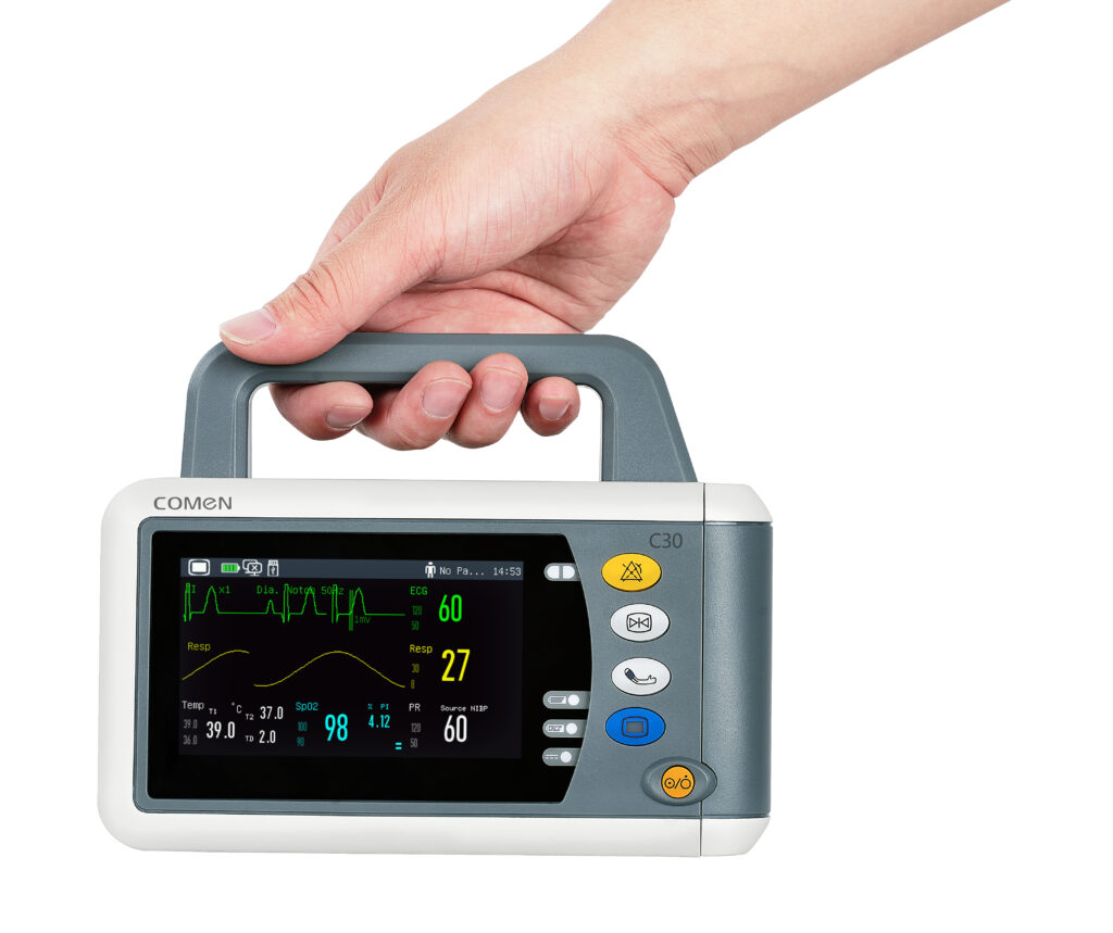 Moniteur patient C30 (PNI/Spo2/Temp/ECG) - Diadice Médical