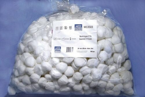 Boules de gaze non stérile / sachet de 500 - Diadice Médical