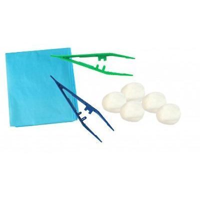 Set de soins stérile n° 4 / lot de 5 sets - Diadice Médical